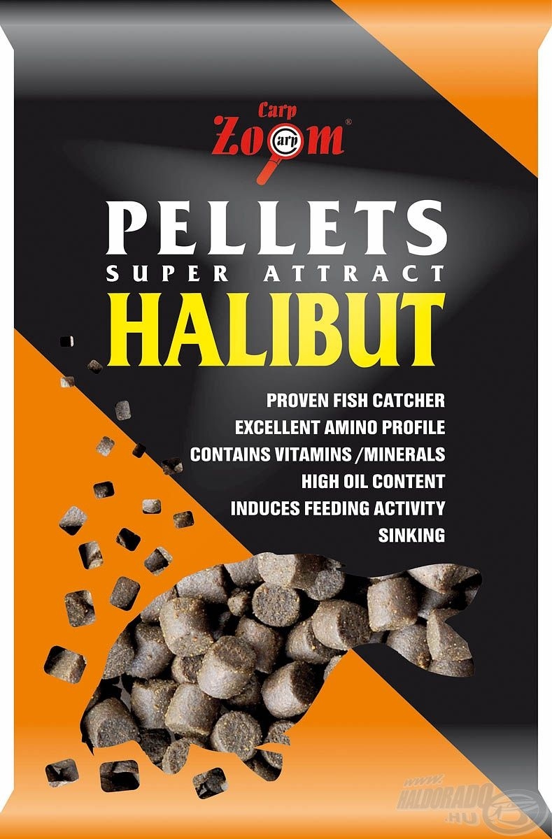 CARP ZOOM Halibut pellet 20 mm - Haldorádó horgász áruház
