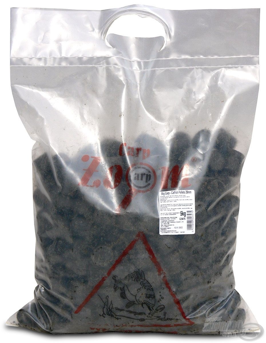CARP ZOOM Nagyponty-harcsa pellet 28 mm - 5 kg - Haldorádó horgász áruház