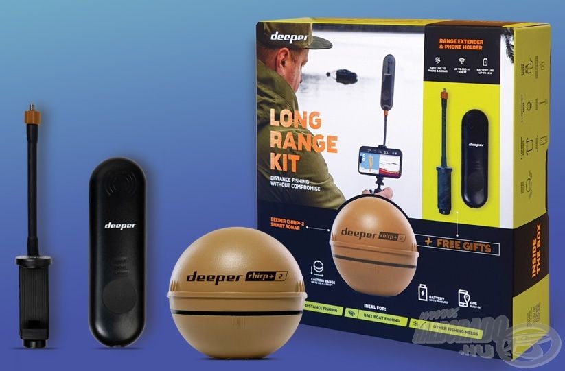 DEEPER Chirp+ 2 Long Range Kit - Szonár hatótáv növelő elemmel ...