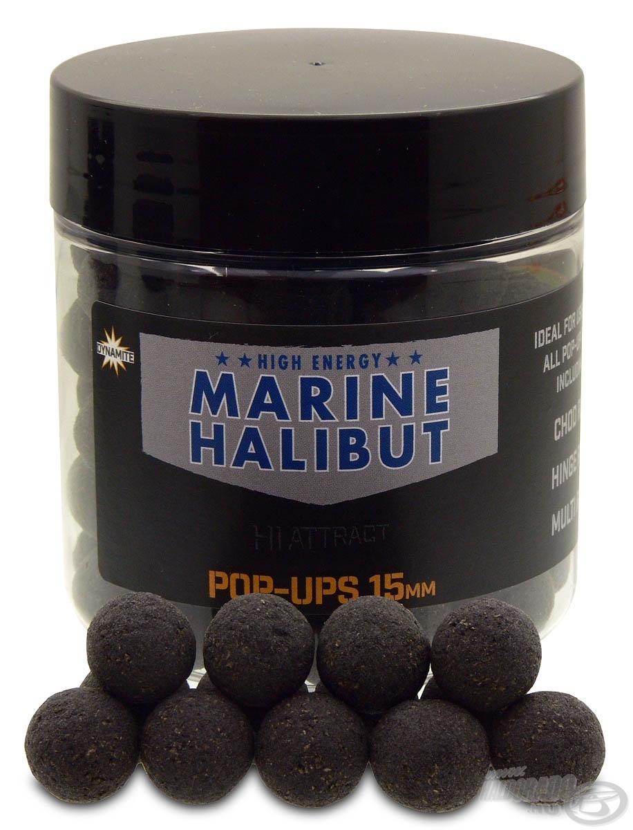 Dynamite Baits Marine Halibut Sea Salt Pop Up 15 mm - Haldorádó horgász ...