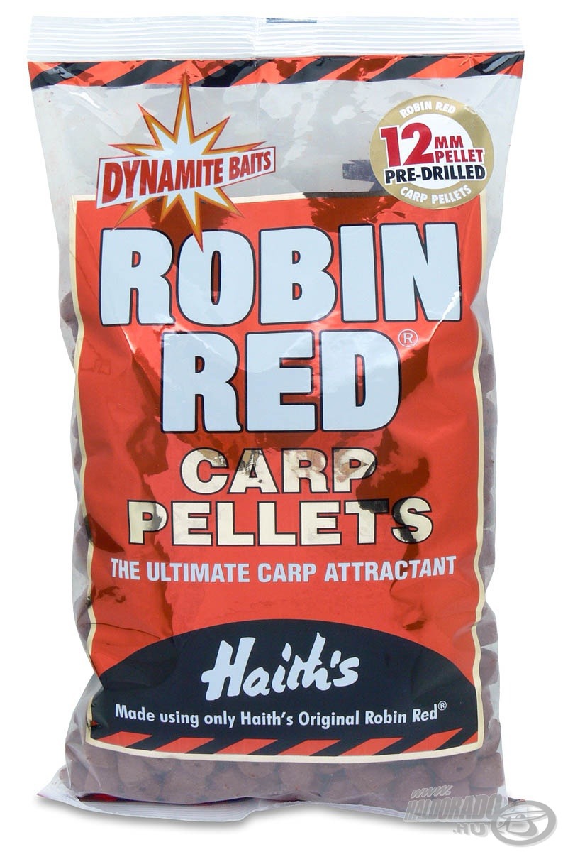 Dynamite Baits Robin Red Carp Pre-Drilled pellet 20 mm | Haldorádó ...
