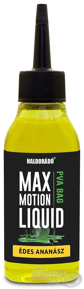 HALDORÁDÓ MAX MOTION PVA Bag Liquid - Édes Ananász - Haldorádó horgász ...