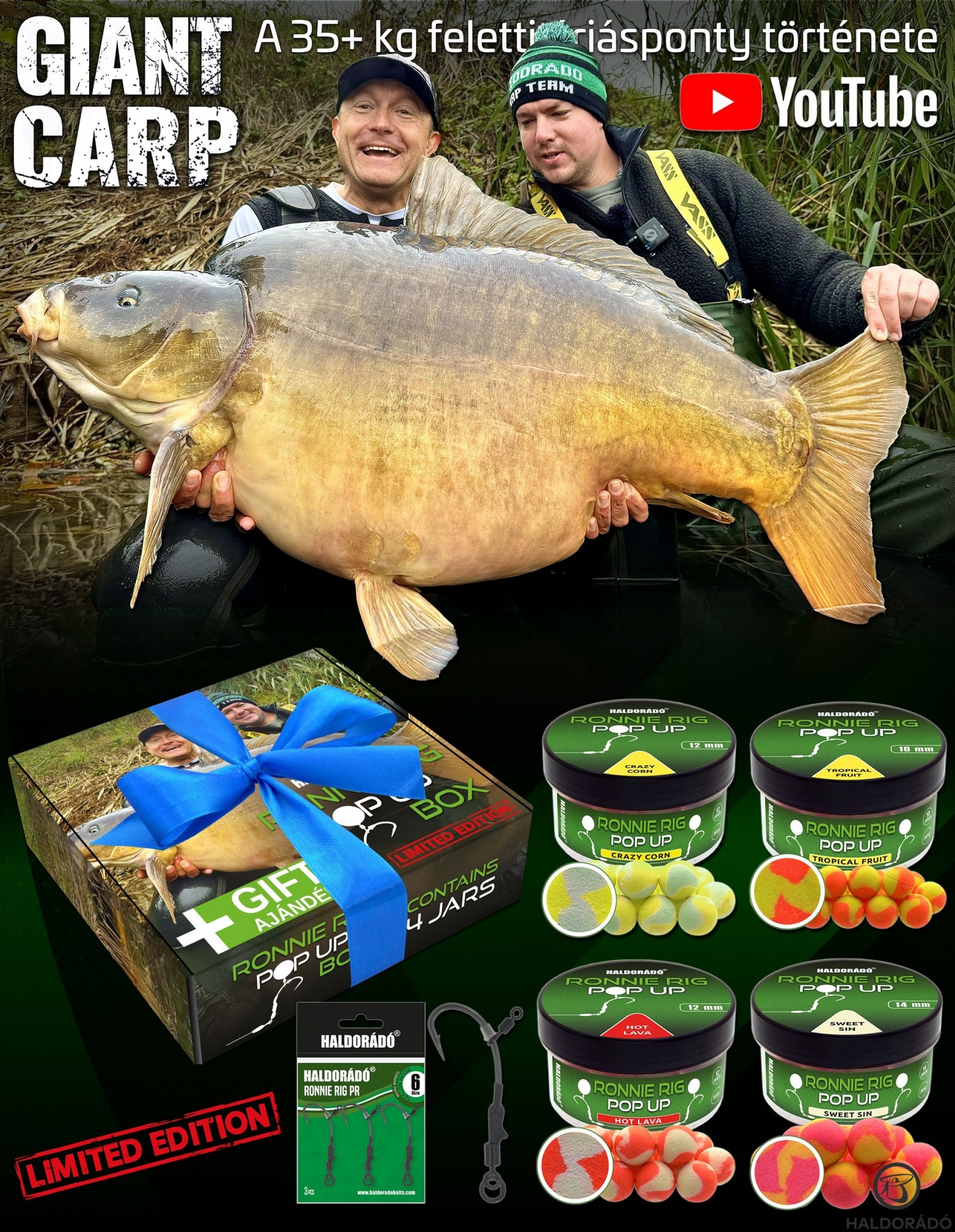 HALDORÁDÓ Ronnie Rig Pop Up Box - Limited Edition + ajándékkal ...