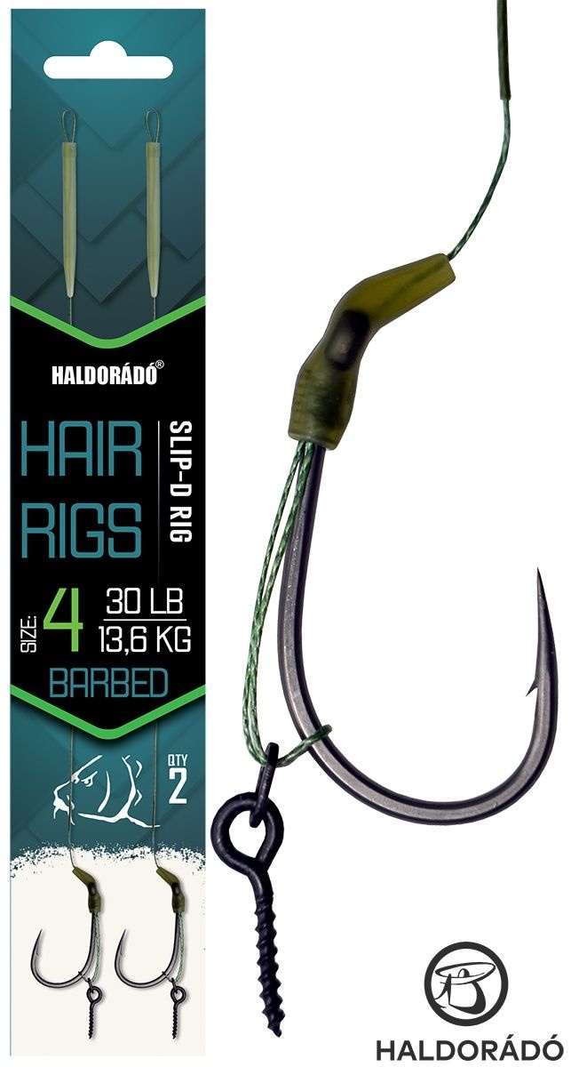 HALDORÁDÓ Slip D-Rig - 4 - professzionális pontyos horogelőke fekvő és ...