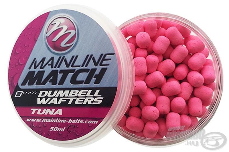 MAINLINE Match Dumbell Wafter 8 mm - Tuna - Haldorádó horgász áruház