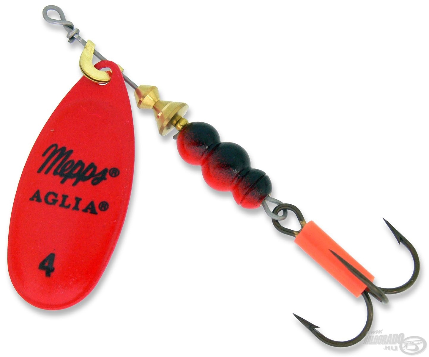 Mepps Aglia Fluo 5 - Piros - Haldorádó horgász áruház