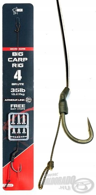 NASH Big Carp Rig - 4 - Haldorádó horgász áruház