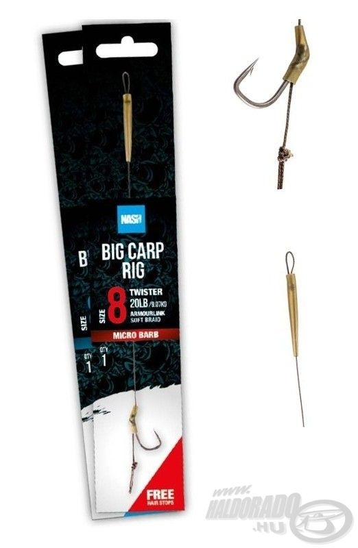 NASH Big Carp Rig - 6 | Haldorádó Webáruház