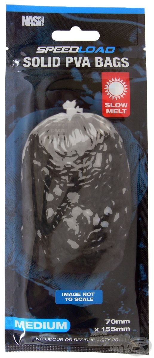 NASH Speedload Solid PVA Bag Medium | Haldorádó Webáruház