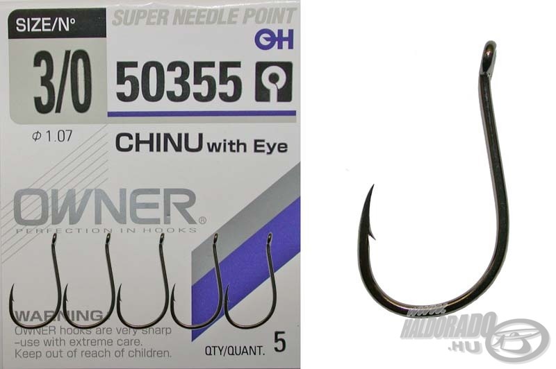 OWNER 50355 Chinu - 2 - Haldorádó horgász áruház