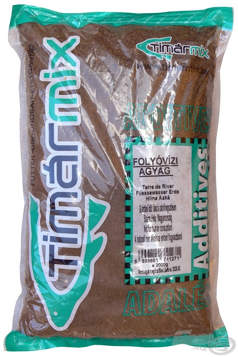 TIMÁR MIX Folyóvízi agyag 2 kg - Haldorádó horgász áruház