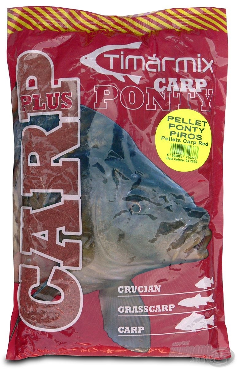 TIMÁR MIX Pellets Ponty piros 1kg | Haldorádó Webáruház